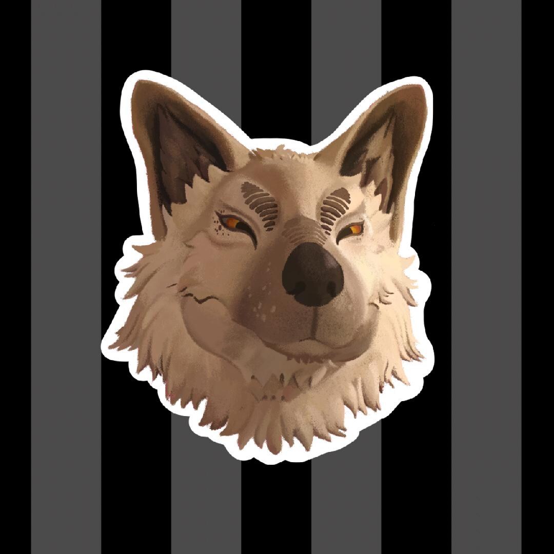 Loth Wolf Acrylic Keychain Lothal, Rebels Art, Star Wars Art, Star Wars ...