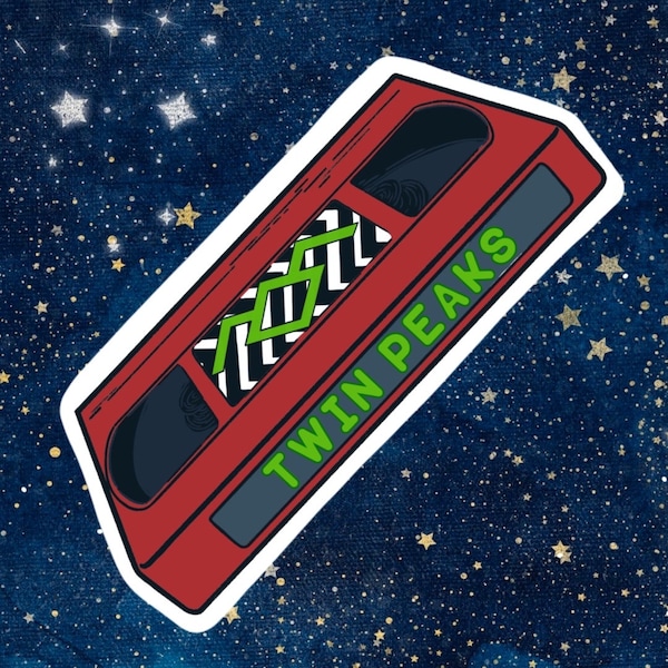 Twin Peaks Sticker - Etsy