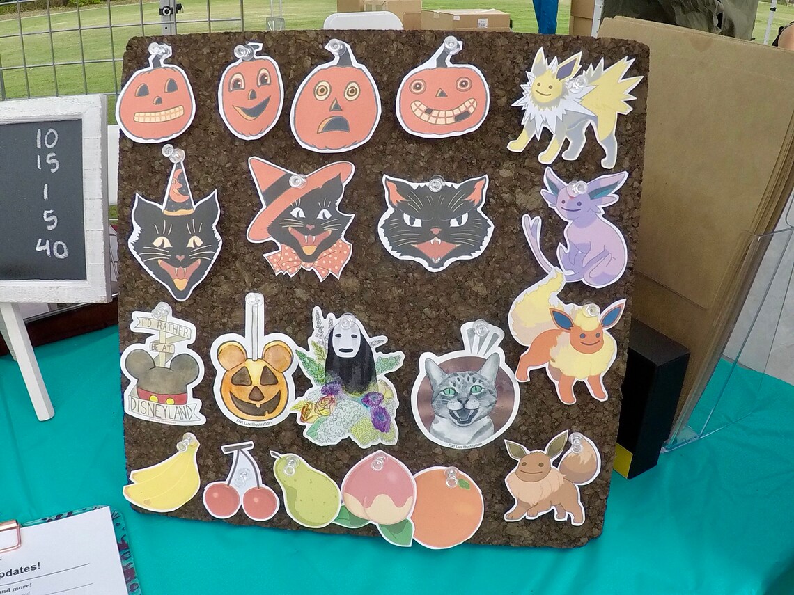 Excited Tabby Cat Bronze Vinyl Sticker Cat Art Cat | Etsy