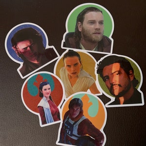 Princess Leia Organa Vinyl Sticker, Carrie Fisher Art, Rebel Alliance ...