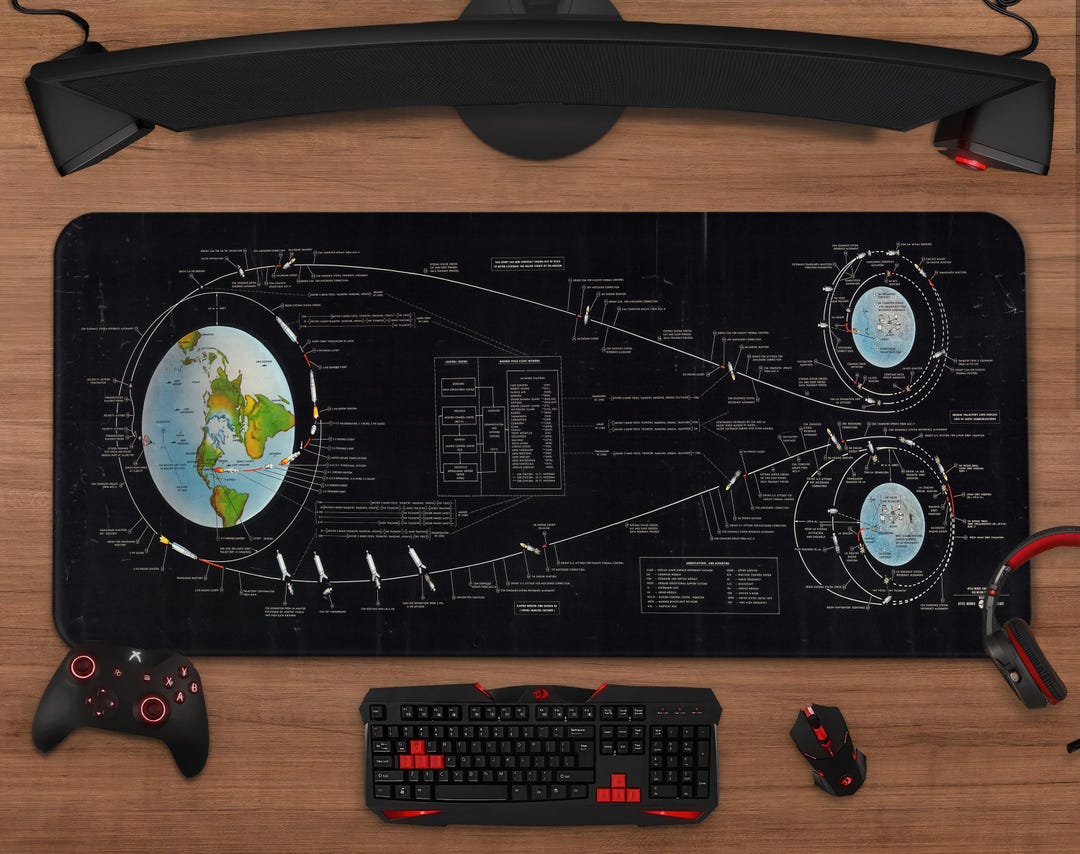 Apollo Mouse Pad | Mythology Art Extended Desk Mat | XXL Gaming ...