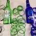 50 Piece ROUND GLASS RINGS Recycled Bottles Diy Projects Mosaics ...