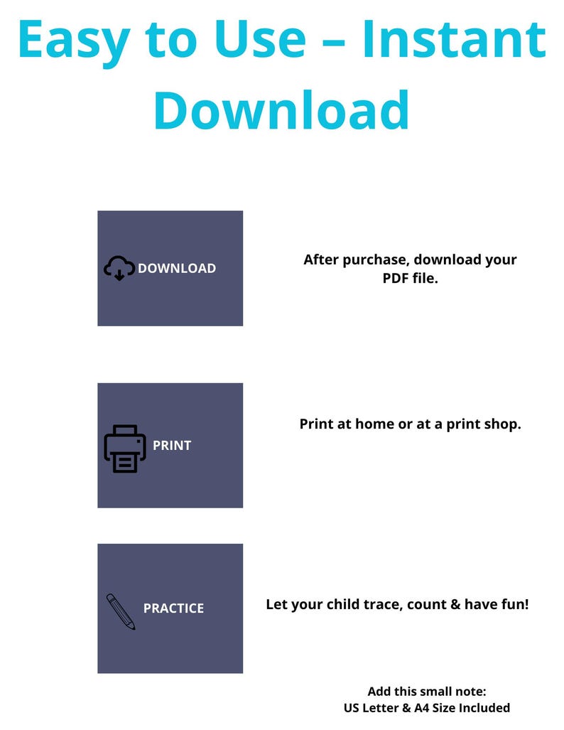 Numbers 1-10 Workbook | Trace, Count, Color Math Activity (PDF Download ...