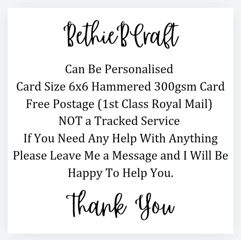 Personalised Children's Birthday Card Ms Rachel Theme for Son Daughter ...