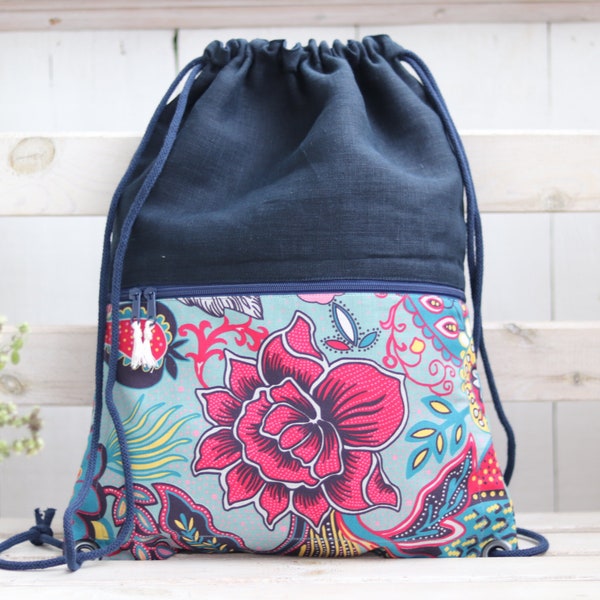 Drawstring Backpack - Etsy