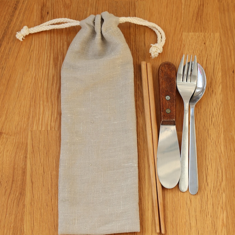 Travel Cutlery Bag - Etsy