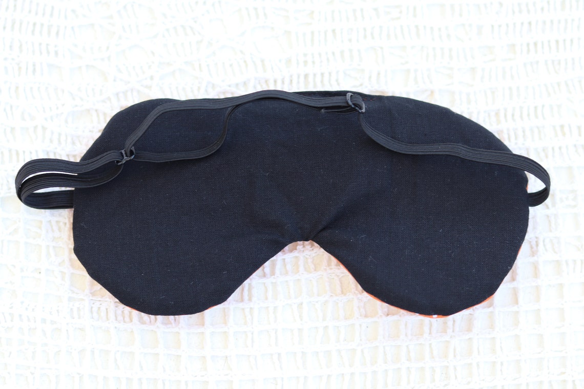 Adjustable Sleeping Eye Mask Clouds Print Mustard Eye Sleep - Etsy