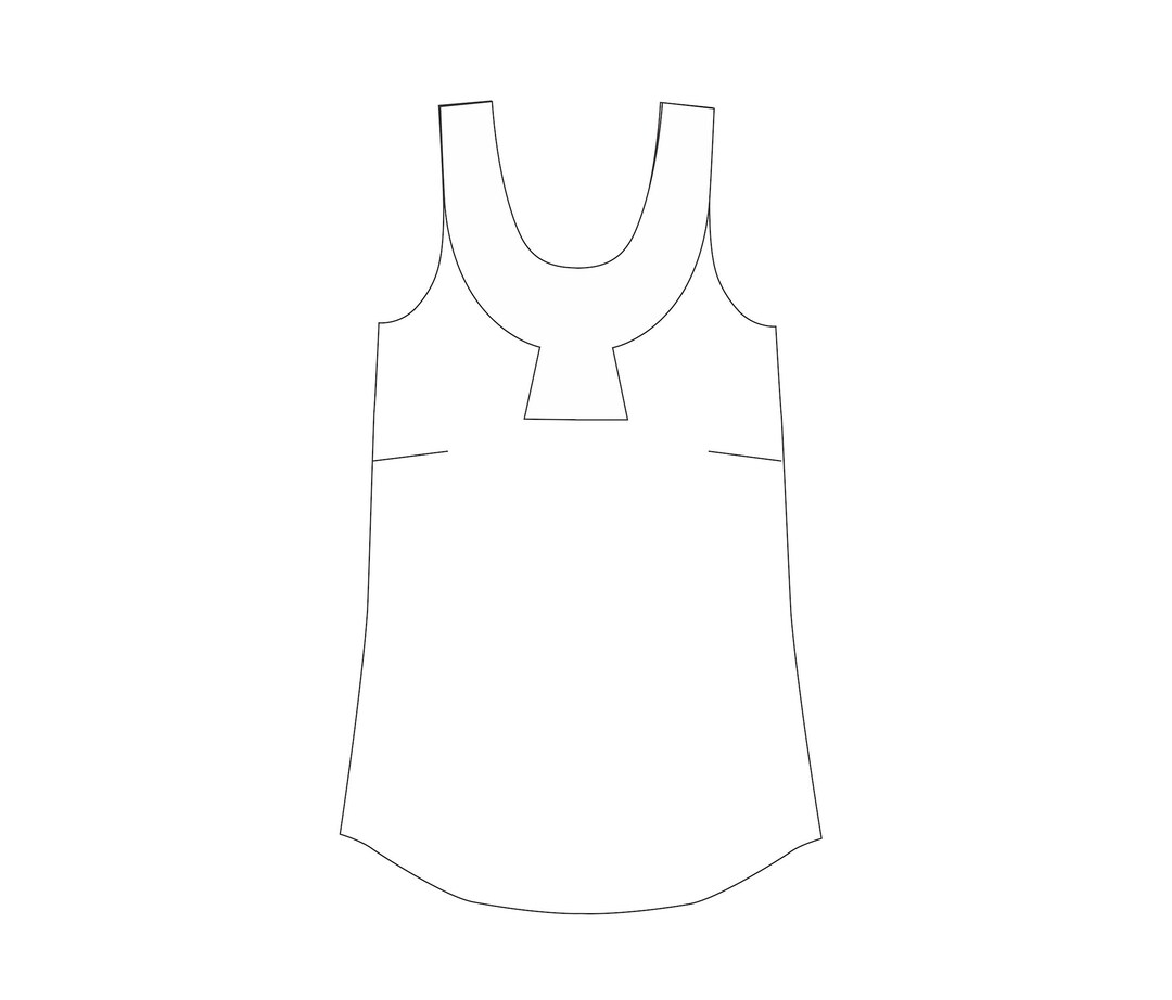 Sparrow Top Pdf Sewing Pattern Etsy