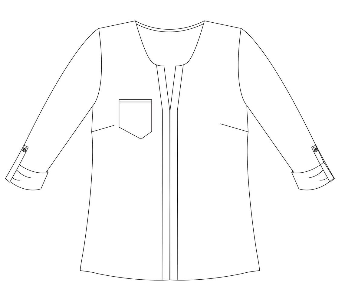 Natalie Top PDF Sewing Pattern - Etsy