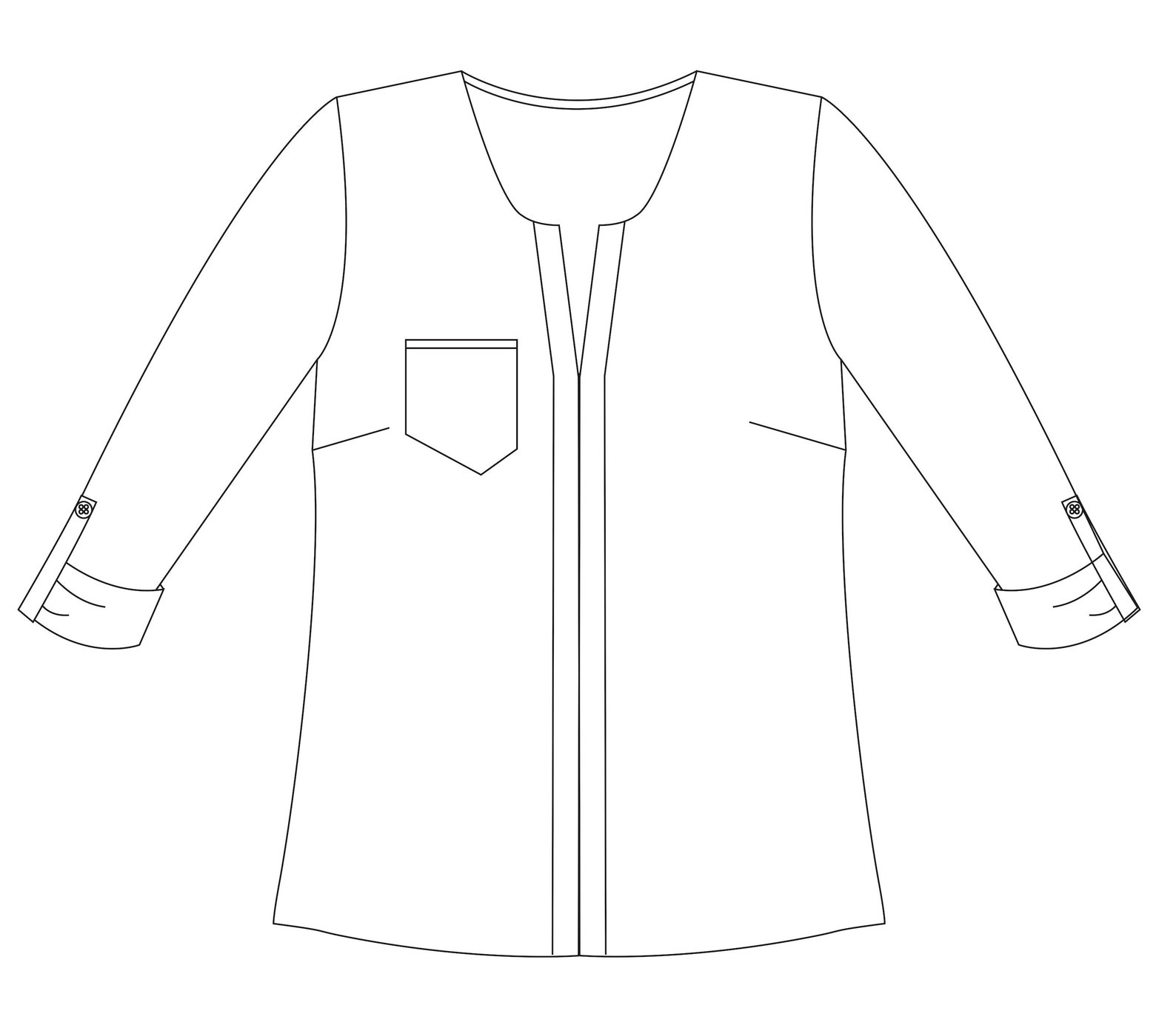 Natalie Top PDF Sewing Pattern - Etsy