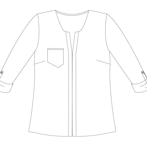 Natalie Top PDF Sewing Pattern - Etsy