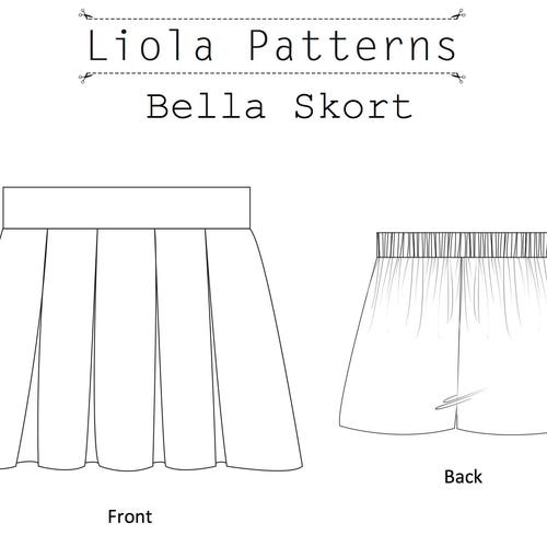 Sporty Girl Skort: Girls Skort PDF Pattern Baby & Toddler - Etsy