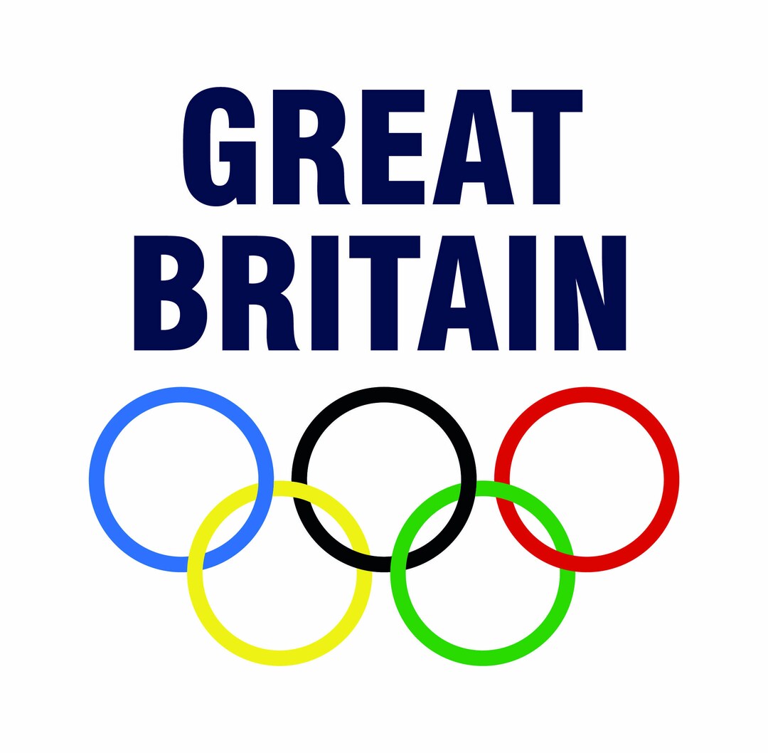 Retro Great Britain Olympic Logo Digital Cut Cricut File Jpeg Svg Png ...