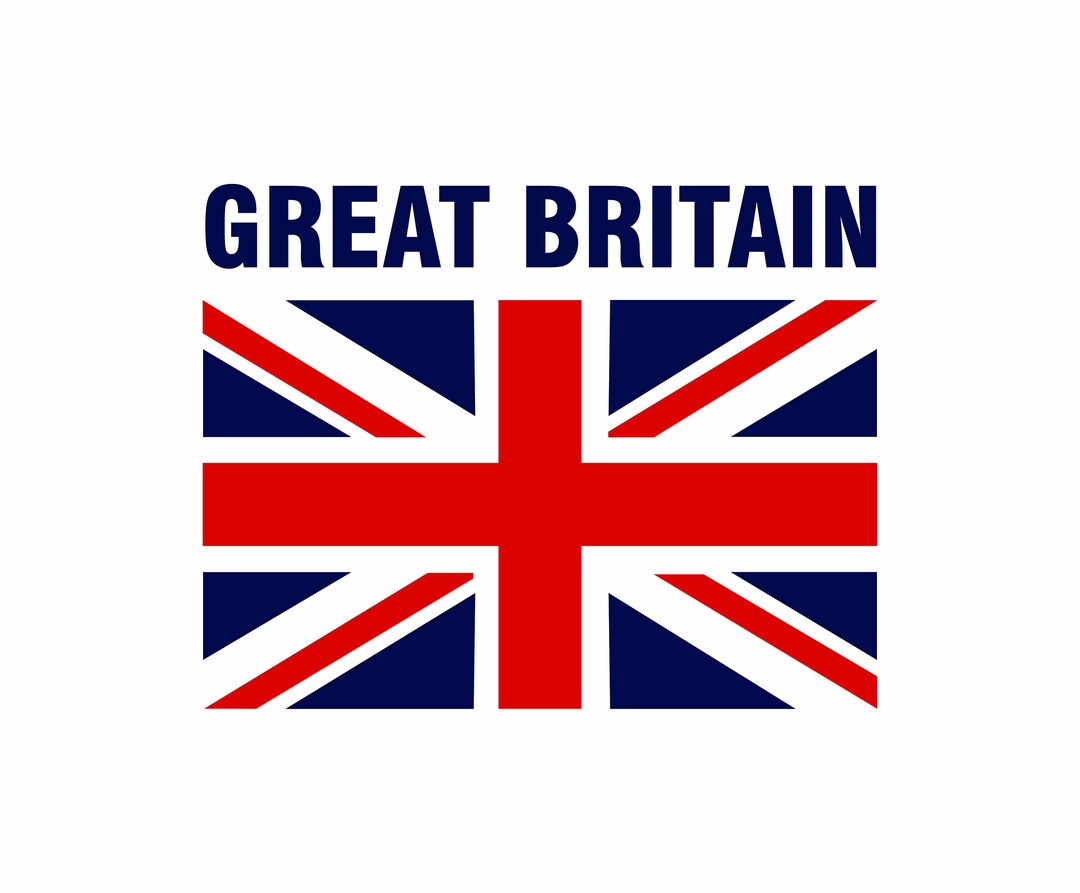 Great Britain Union Jack Digital Cut Cricut File - Jpeg - Svg - Png ...