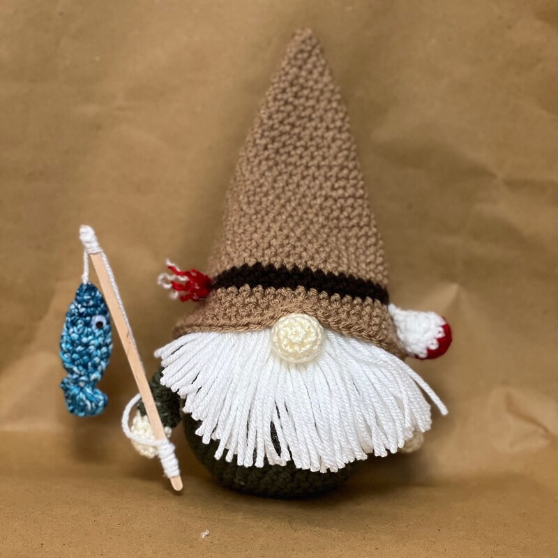 Fisherman Gnome - Etsy