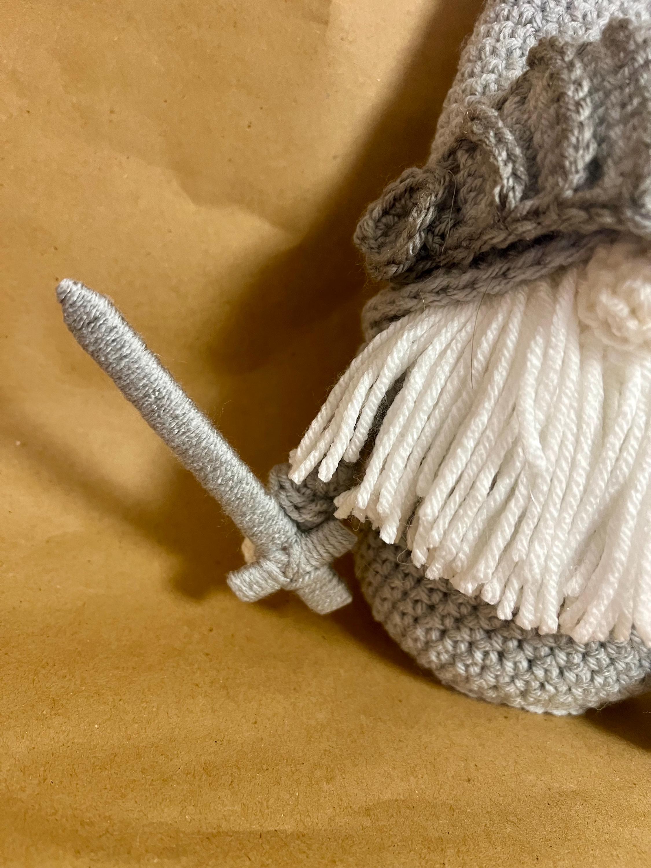 Knight Gnome With Shield and Sword, New, Handmade to Order, About 11 ...