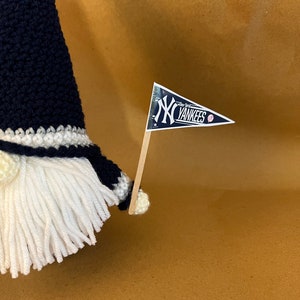 New York Yankees Inspired Gnome, Baseball Gnome, New, Handmade to Order ...