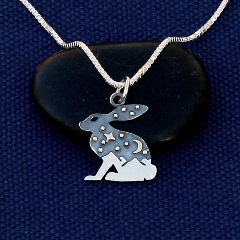 Hare Pendant - Etsy