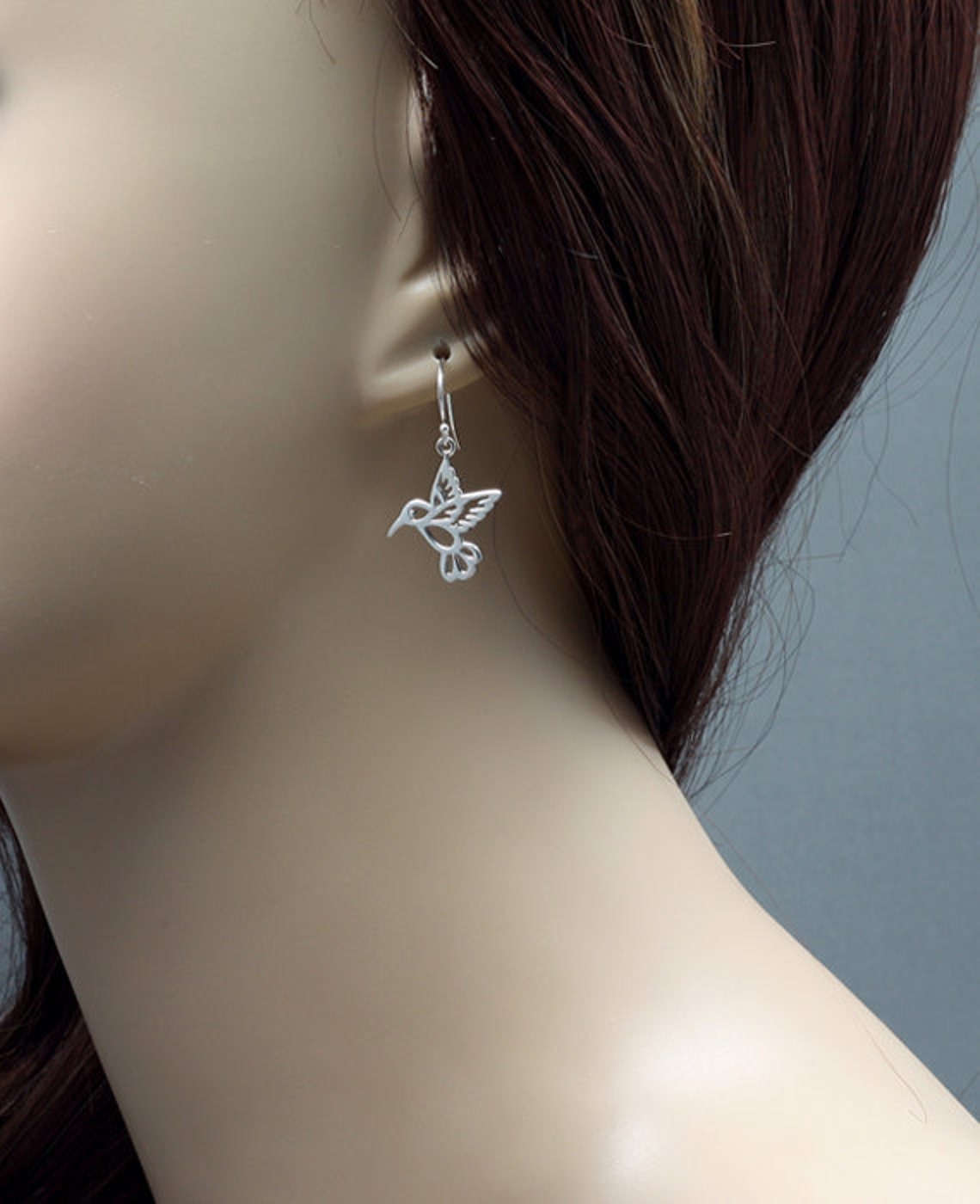 Silver Hummingbird EarringsSterling Silver Hummingbird | Etsy