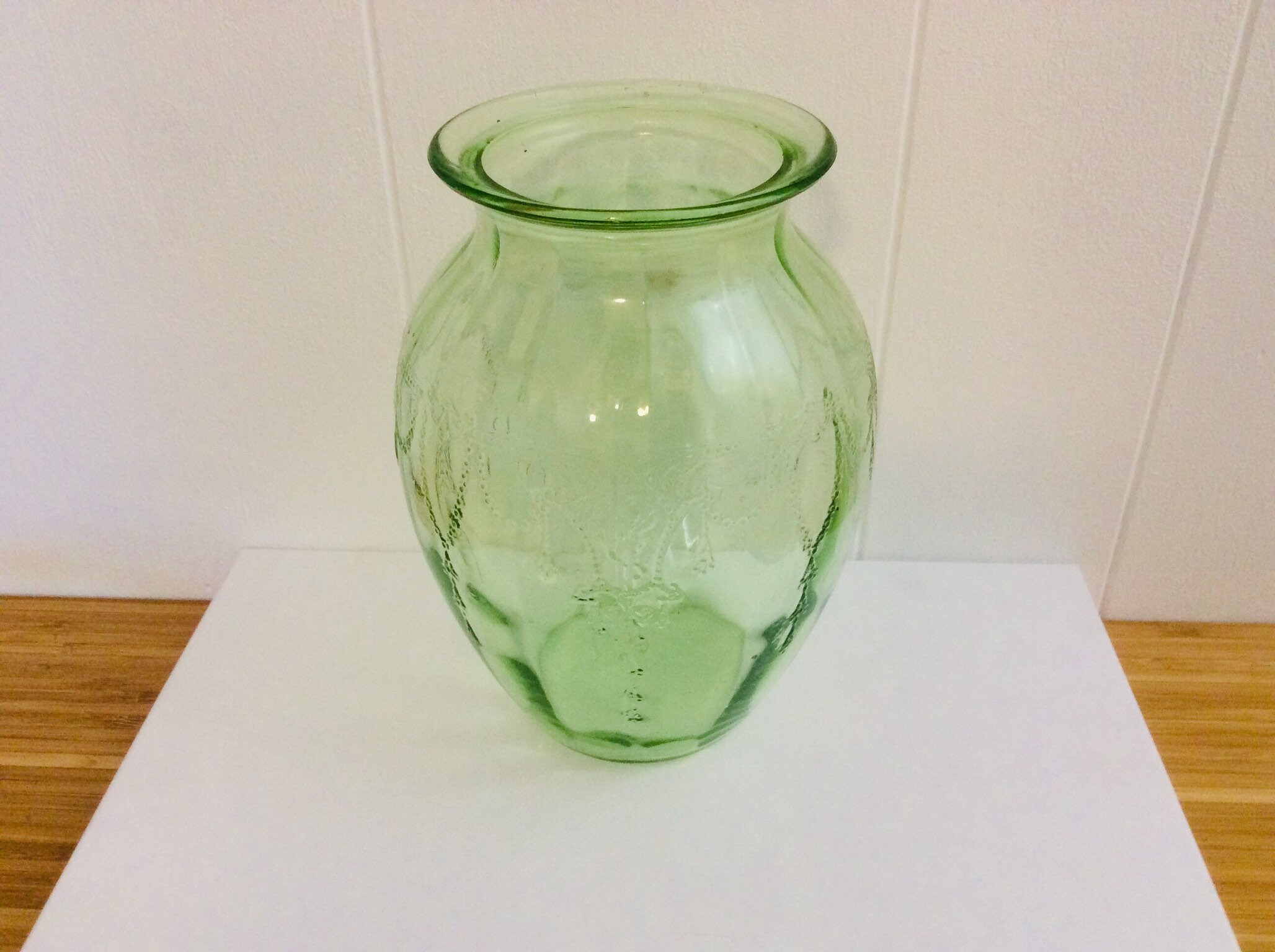 Lot of Green Depressionware Set of 10 Depressionglass Vase - Etsy