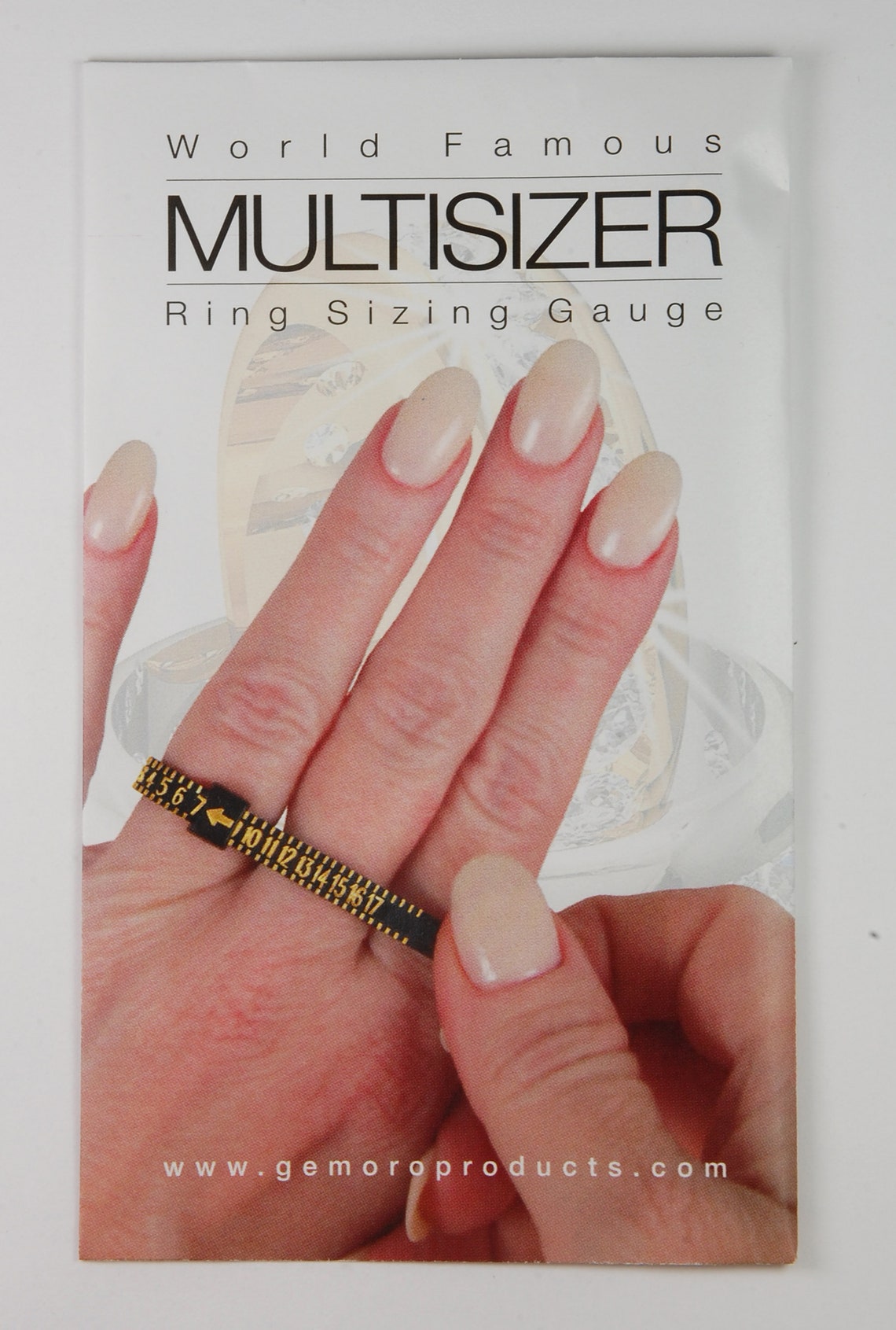 Ring Sizer Adjustable Plastic Ring Size Finder | Etsy