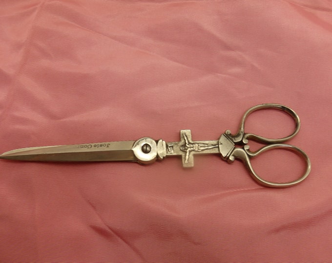 Vintage Bishop's German Crucifix Scissors - Etsy
