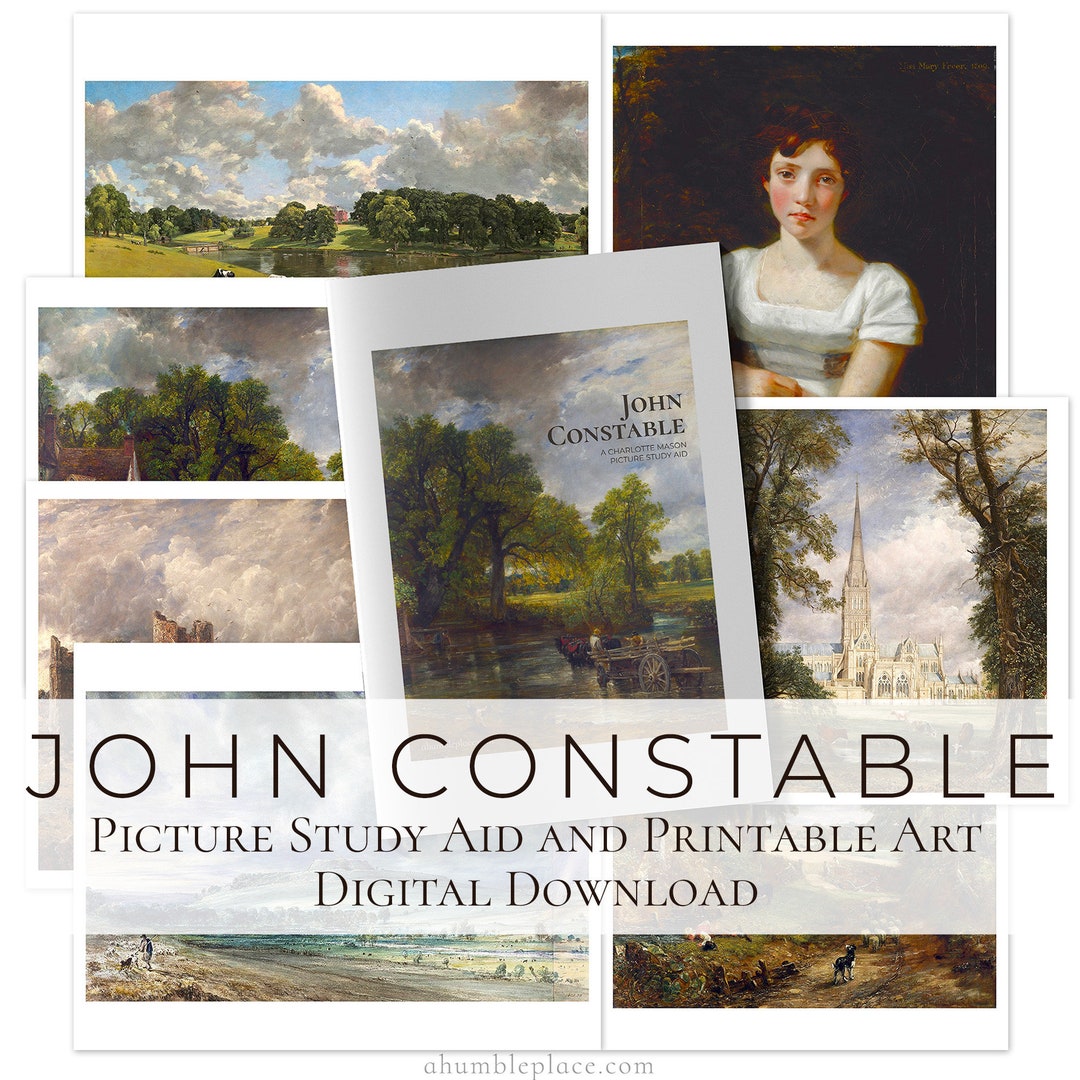 John Constable Picture Study Aid PDF (with Printable Art) - Etsy