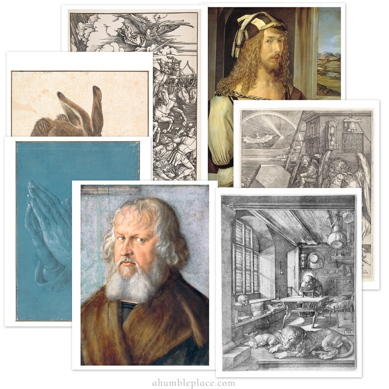 Albrecht Dürer Picture Study Aid PDF (with Printable Art) - Etsy