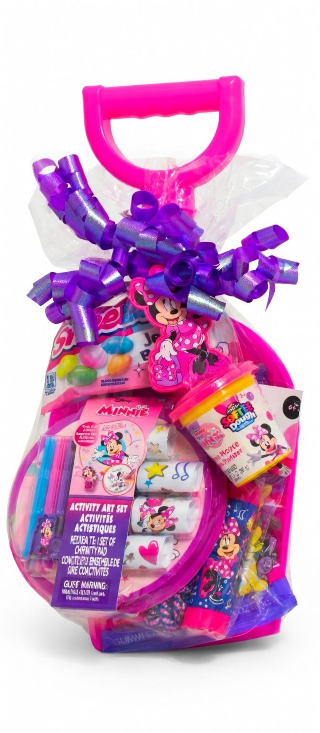 Minnie Mouse Prefilled Easter Basket, Toddler Toy Bundle, Shovel Gift ...