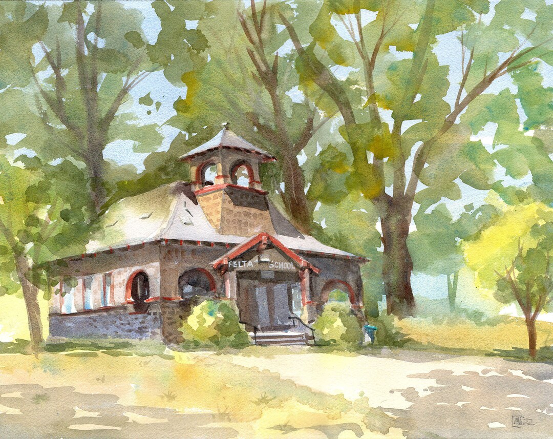 Felta School, a One-room School House. Digital Download Only - Etsy