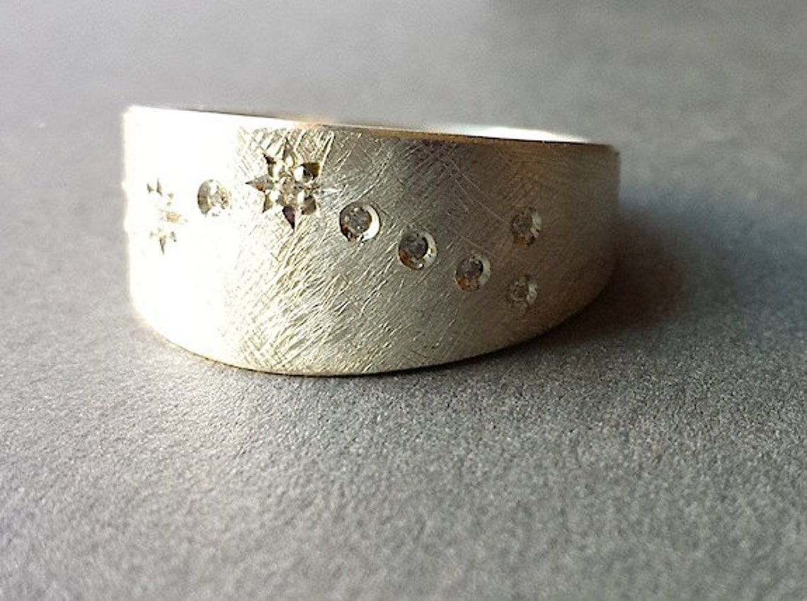 Constellation Ring - Pisces Ring - Zodiac Sign - Handmade - in Sterling ...