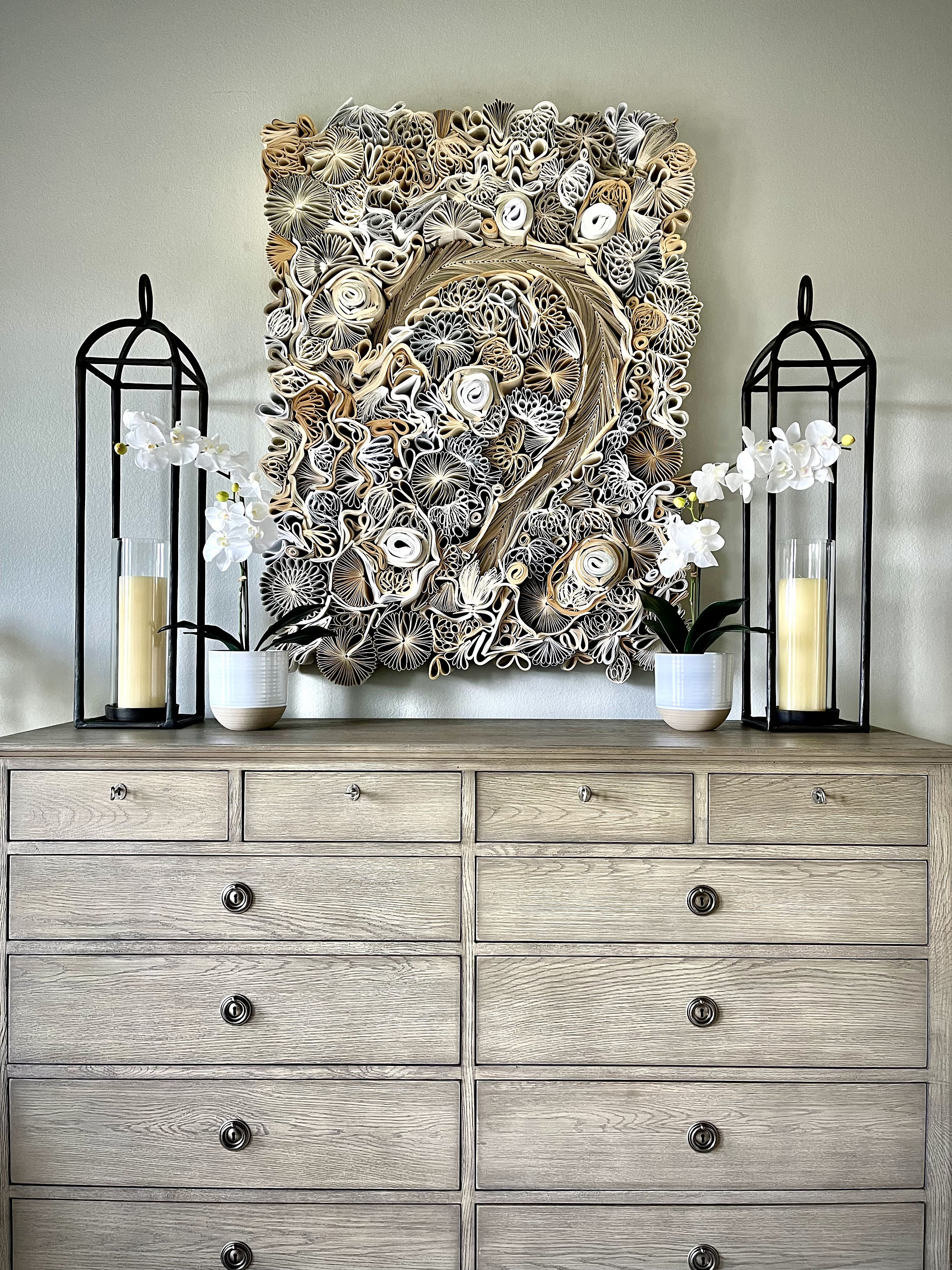 Upcycled Paper Wall Sculpture Made From Vintage Book Capsule - Etsy