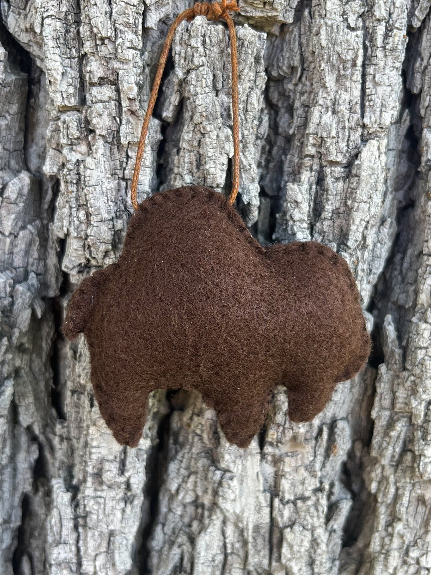 Adorable Bison Felt Ornament - Etsy