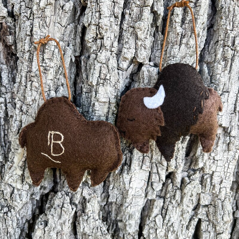 Bison Ornament - Etsy
