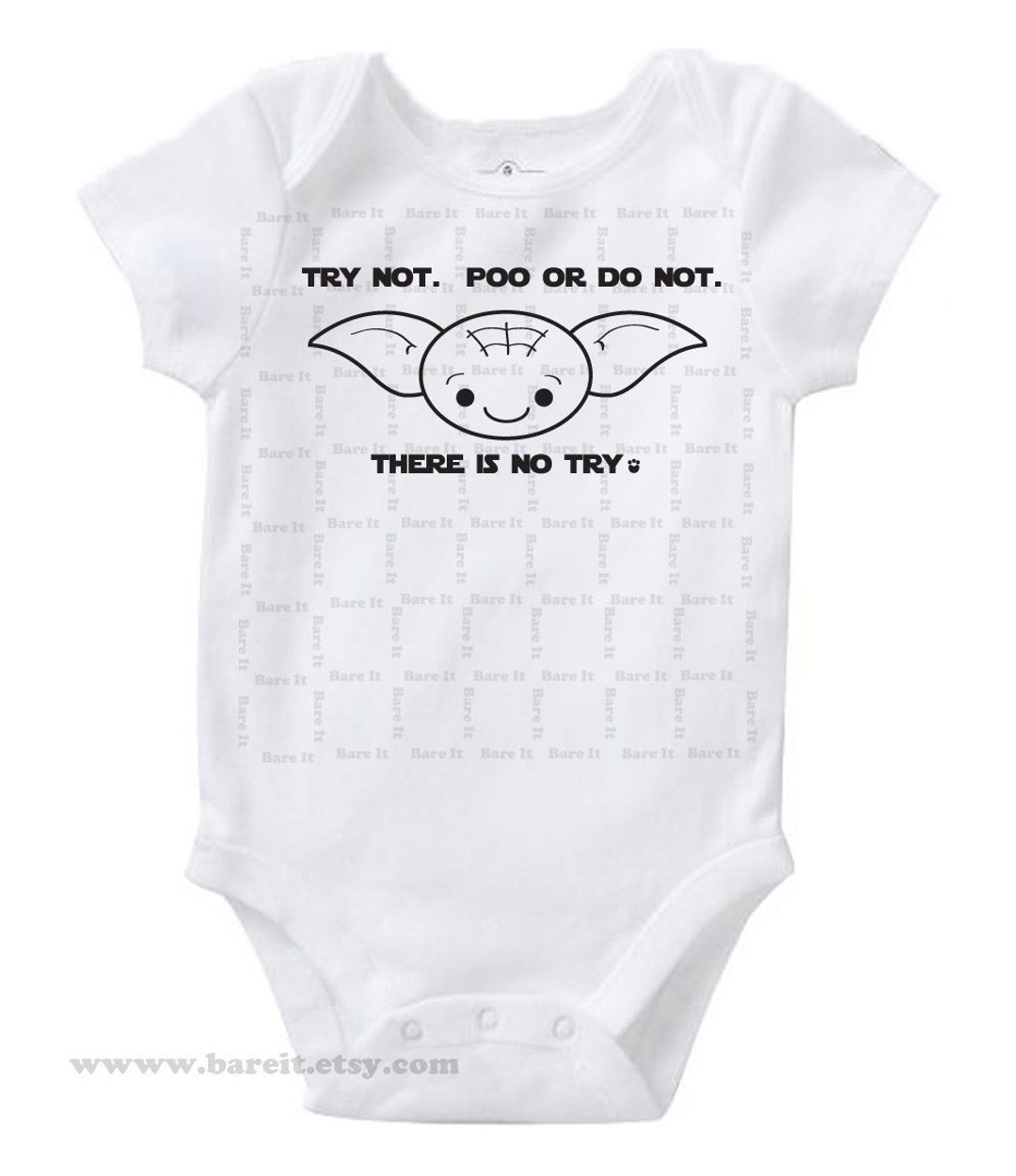 Try Not Poo or Do Not There is No Try Cute Geek/nerd Funny - Etsy