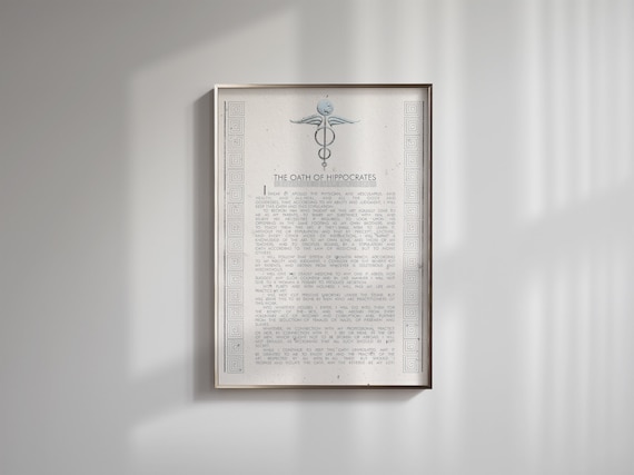 Hippocratic Oath Snake Symbol