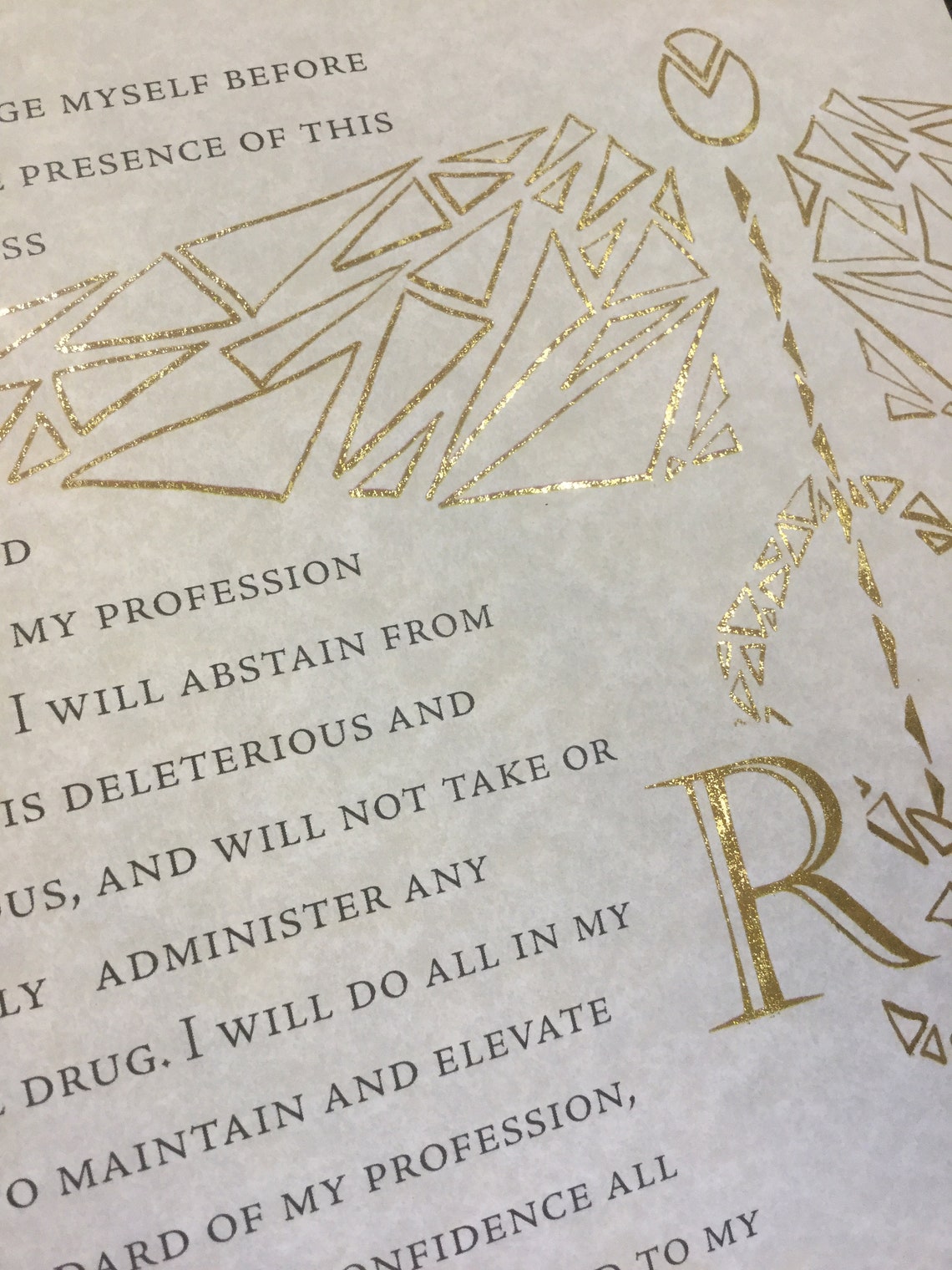 Personalized Florence Nightingale Pledge Nurse Oath Nursing | Etsy