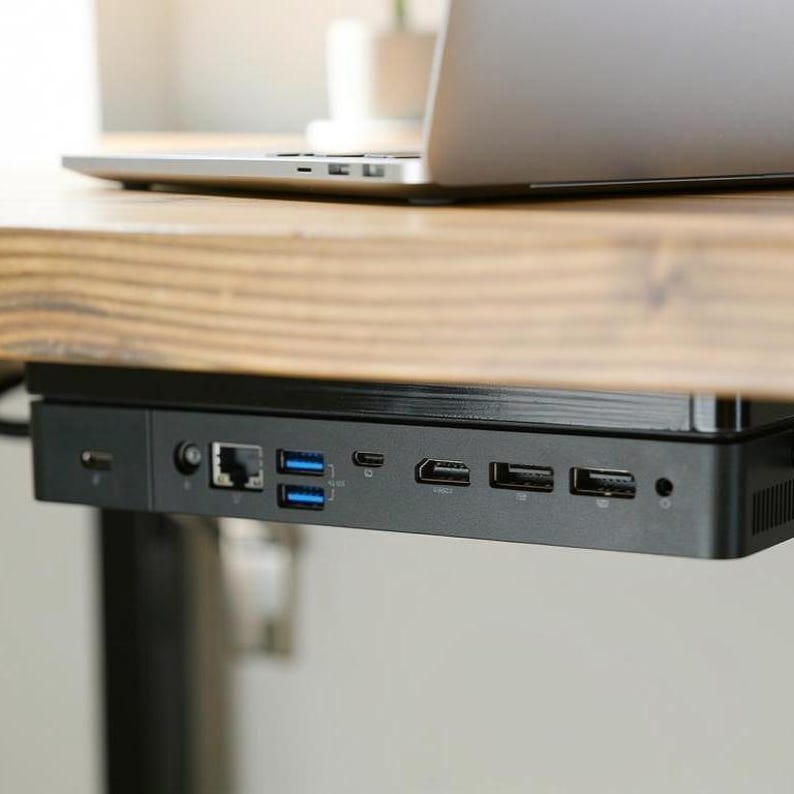 Dell WD19/WD22 Under Desk Dock Mount, Space Saving Organizer Bracket ...