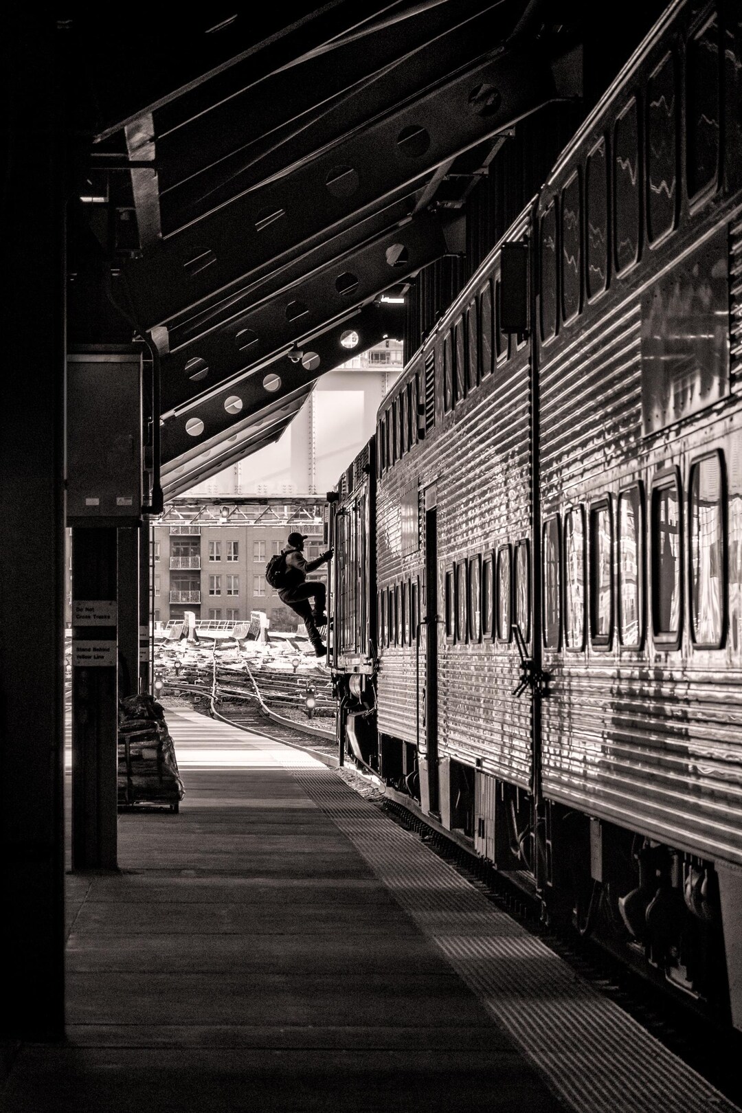 Chicago Ogilvie Station Train Platform Print | Urban Commuter ...