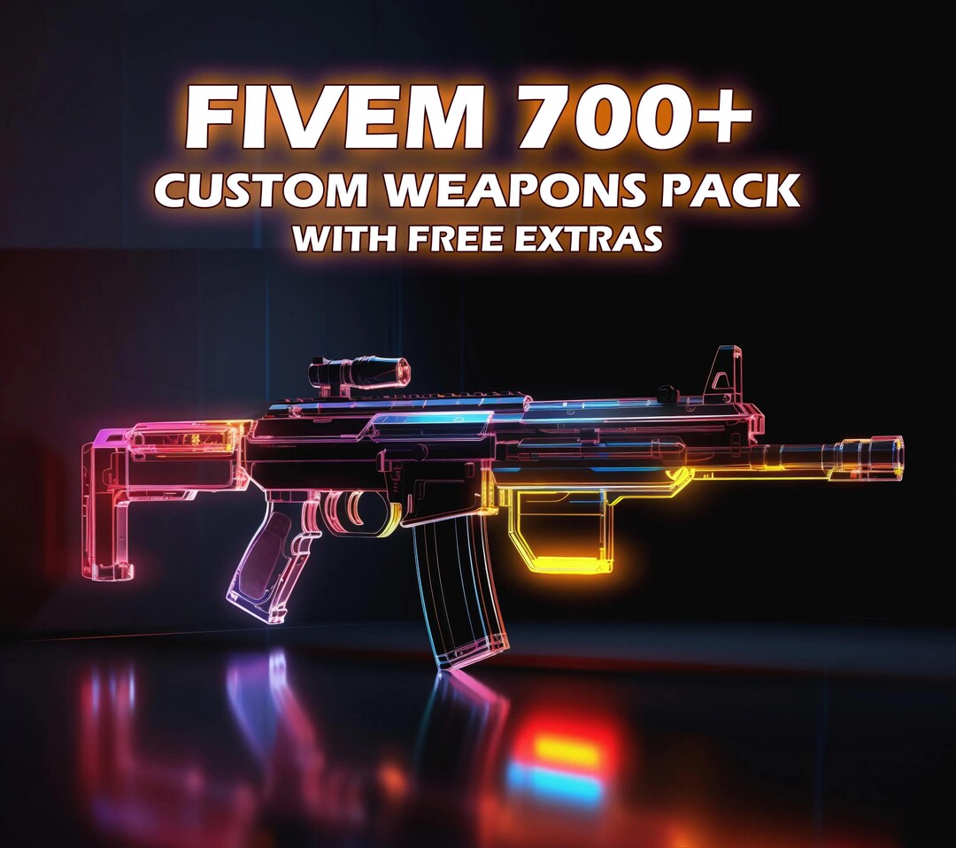 FiveM Weapons | 700+ Custom Gun Pack | ESX & QB-Core Ready | Drag ...