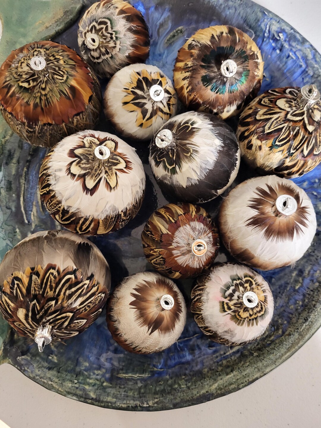 NEW! NEW! Mixed Sized Balls(80mm, 70mm, 60mm) Crafted With Pheasant ...