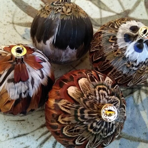 Feather Balls - Etsy