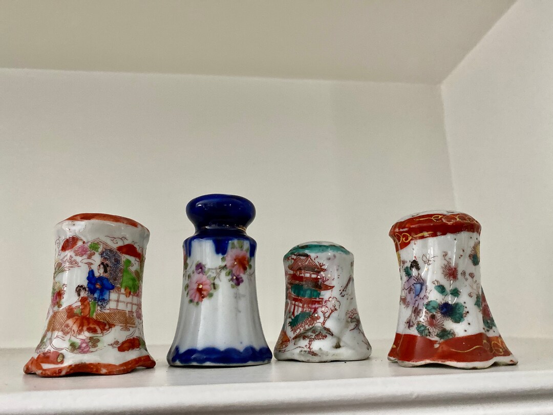 Vintage Ceramic Japanese Salt Shakers. Asian Salt and Pepper Shakers ...