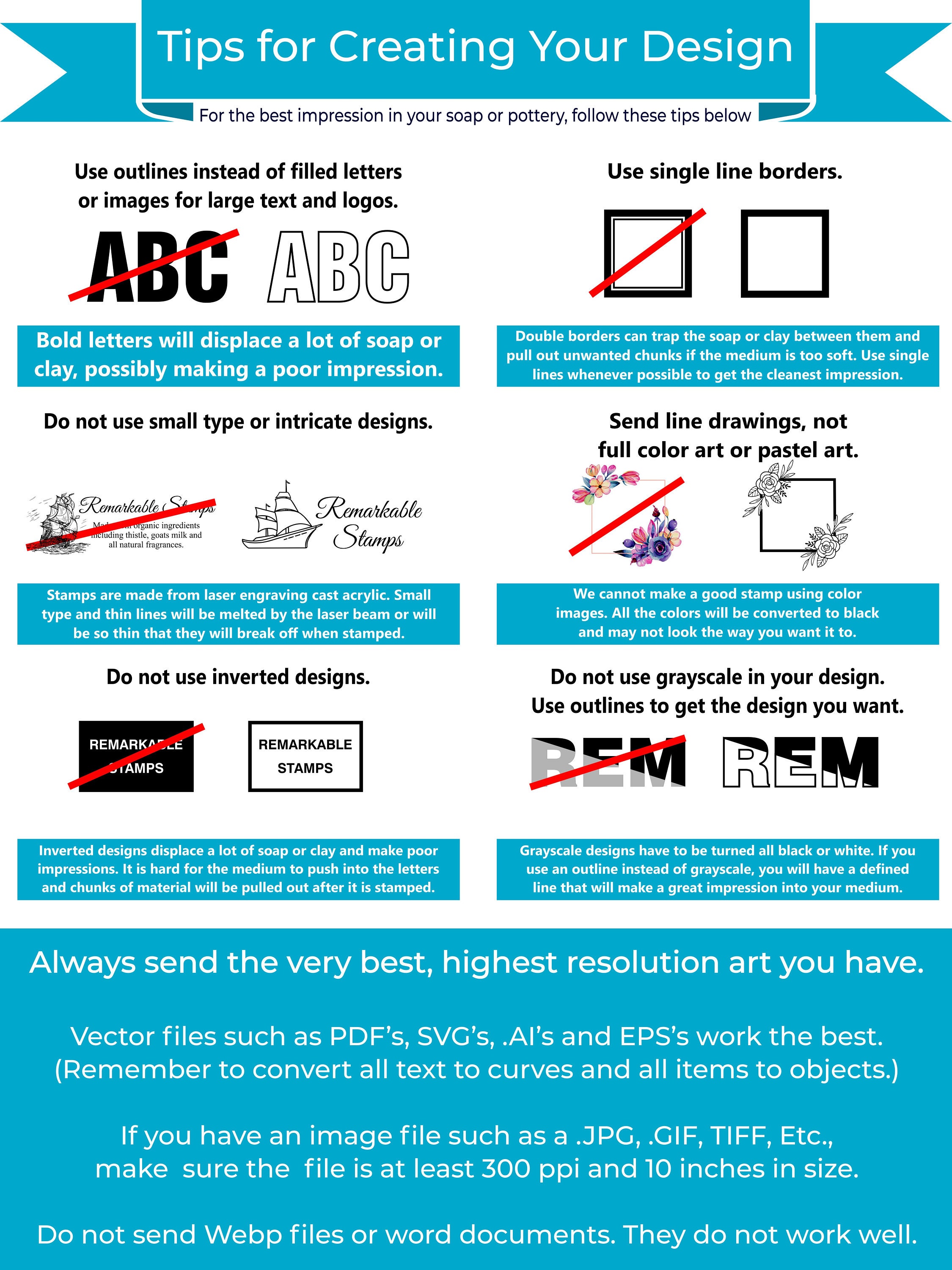 Chop Stamp Pottery Tool Makers Mark Stamp for Clay - Etsy