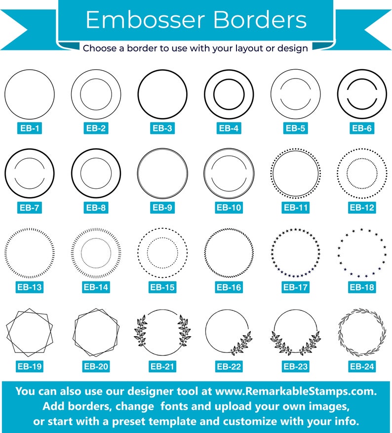 Heavy Duty Custom Desk Embossers - Etsy