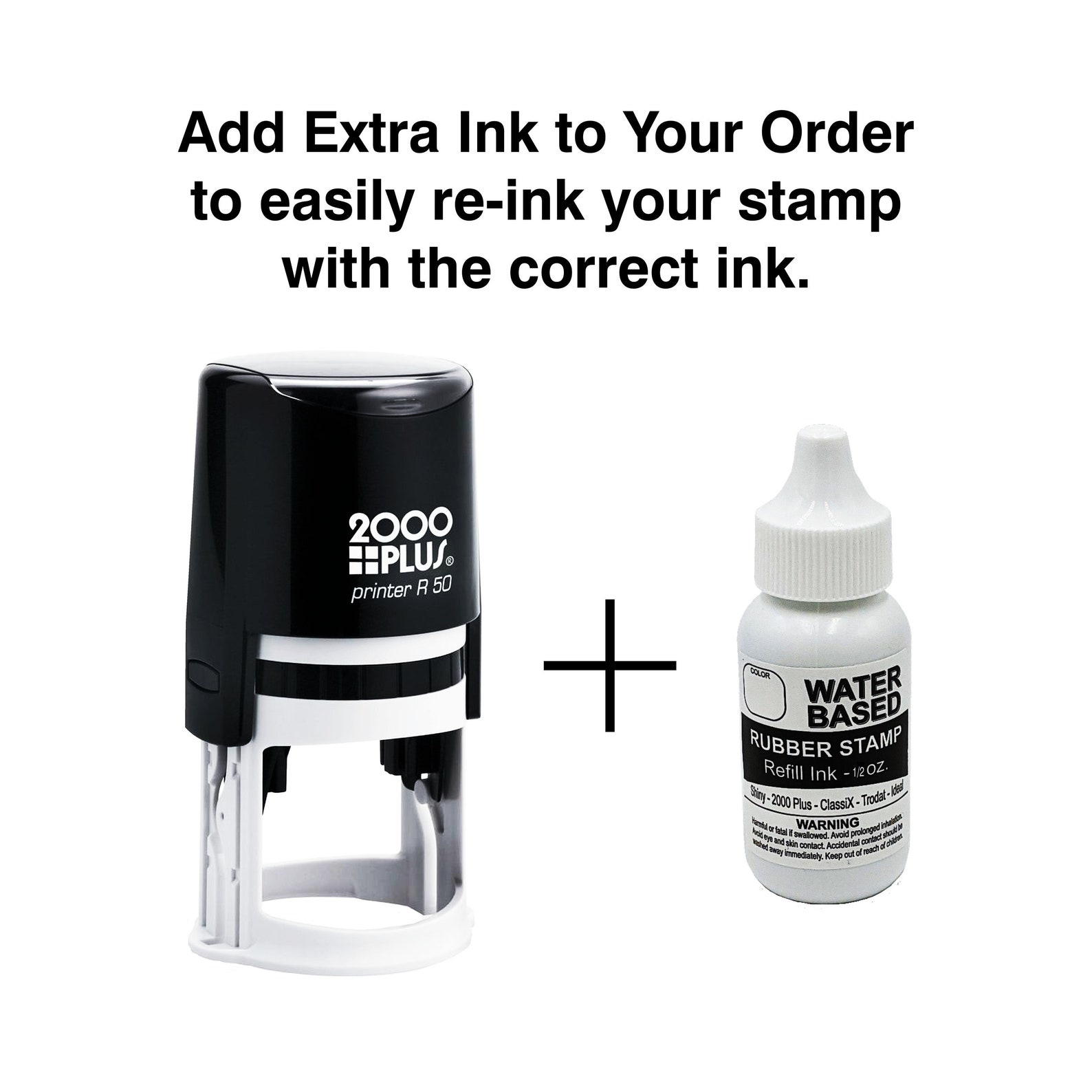 Custom Round Self-inking Stamps - Etsy