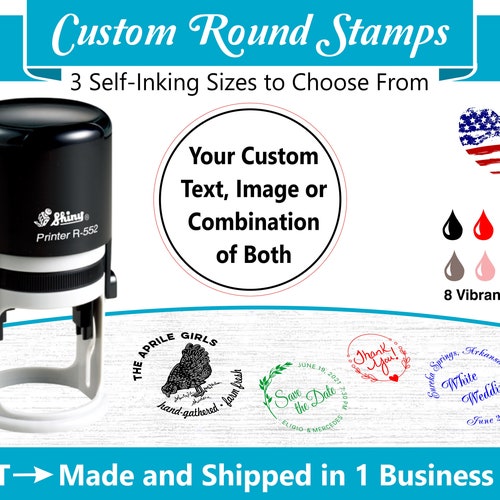 Personalized Return Address Stamp Custom Self-inking Stamp - Etsy