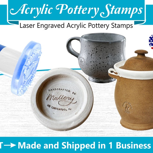 Pottery Stamp - Etsy