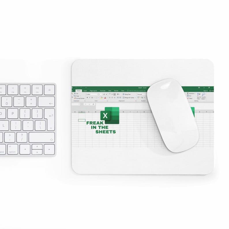 Freak in the Sheets Excel Spreadsheet Mouse Pad | Office Humor Desk Mat ...