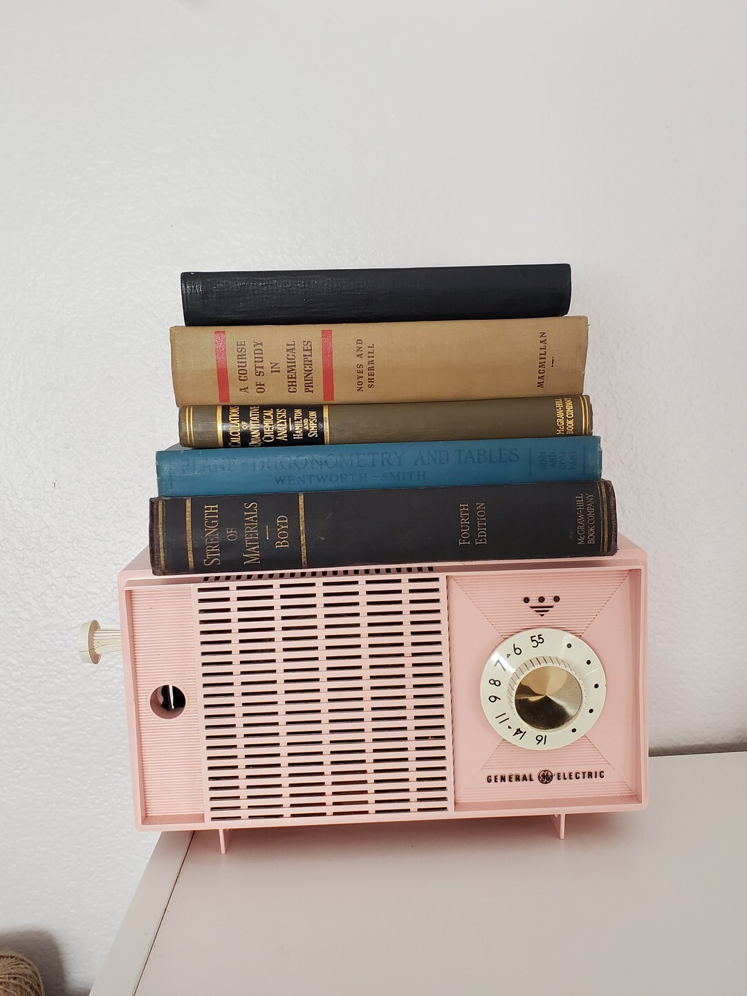 Smarty Pants | Antique and Vintage Book Stack Chemistry Mathematics ...